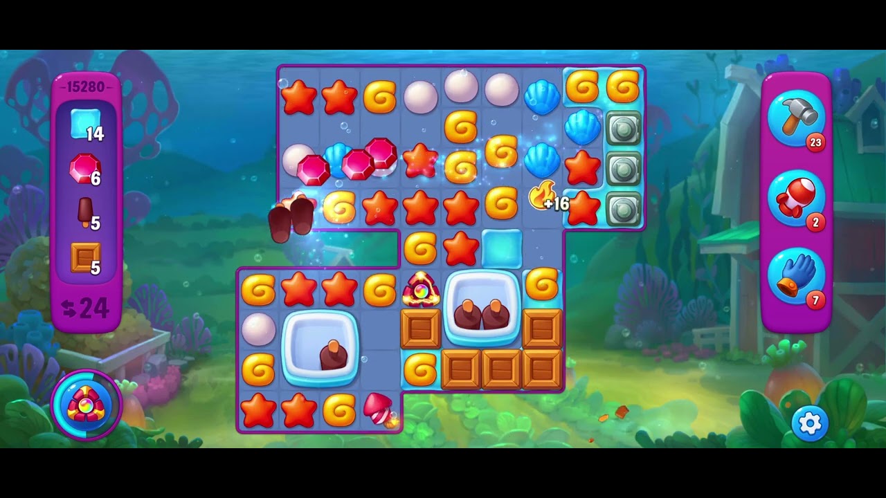 @Fishdom Level 15279 - Super Hard Level 15280 - YouTube