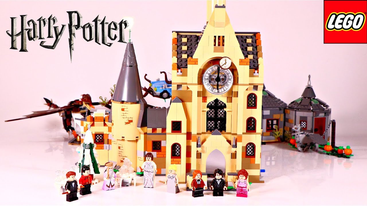 Lego Harry Potter 2019 Hogwarts Clock Tower Building Review 75948 - YouTube
