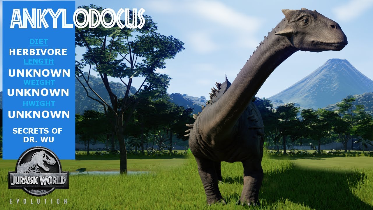 Ankylodocus - Jurassic World Evolution - YouTube