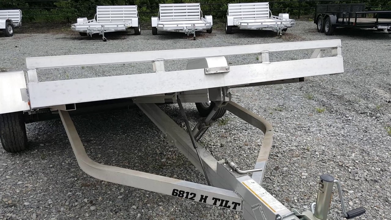 Aluma Trailer shopping, all aluminum - YouTube