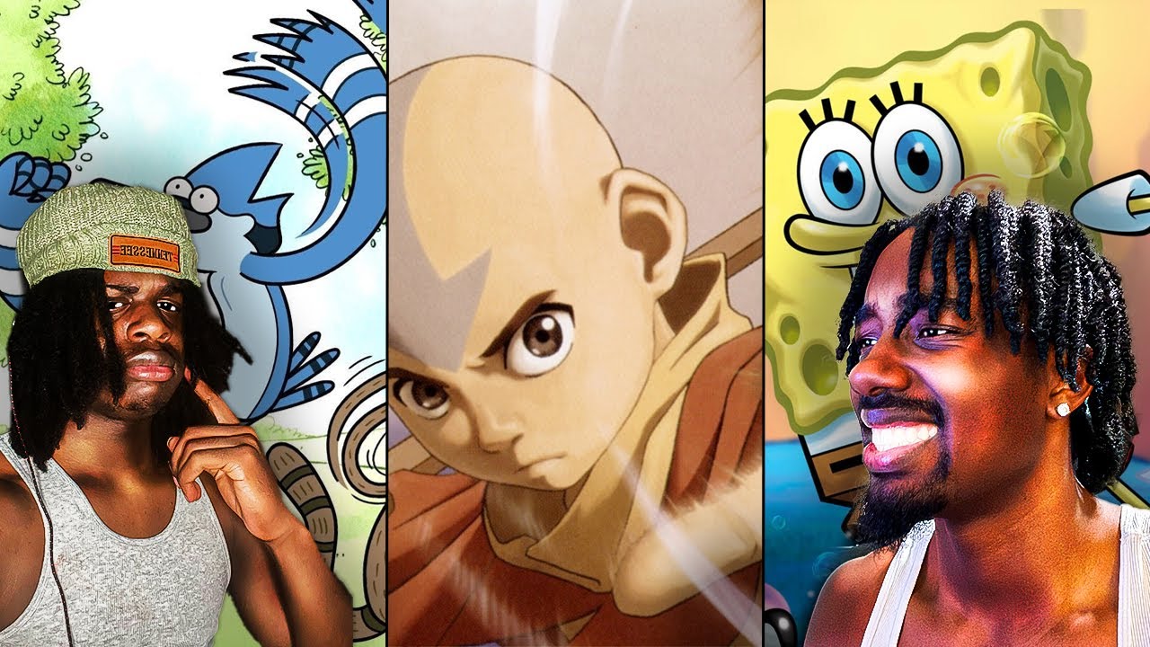 AVATAR VS. SPONGEBOB?!?! Ranking Classic Childhood Cartoons (Leewufufu ...