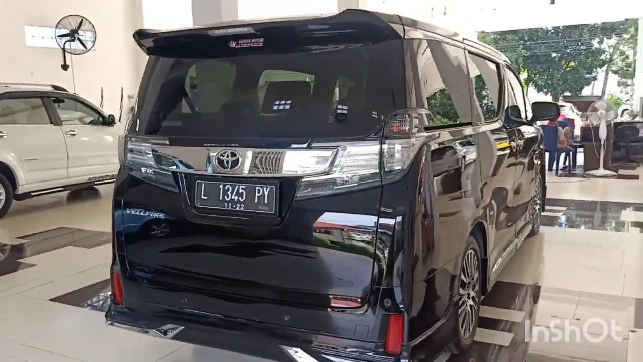 VELLFIRE ZG 2017 HITAM - YouTube
