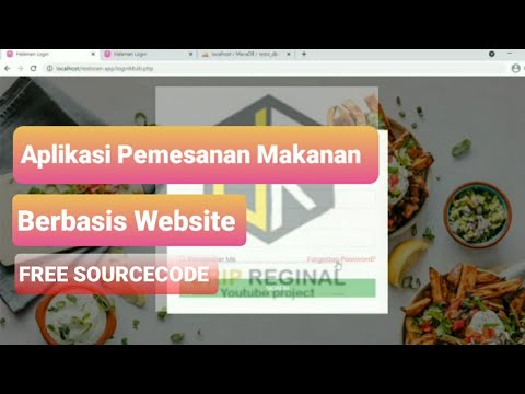 Aplikasi Pemesanan Makanan Restoran Berbasis Web - Free Source Code ...