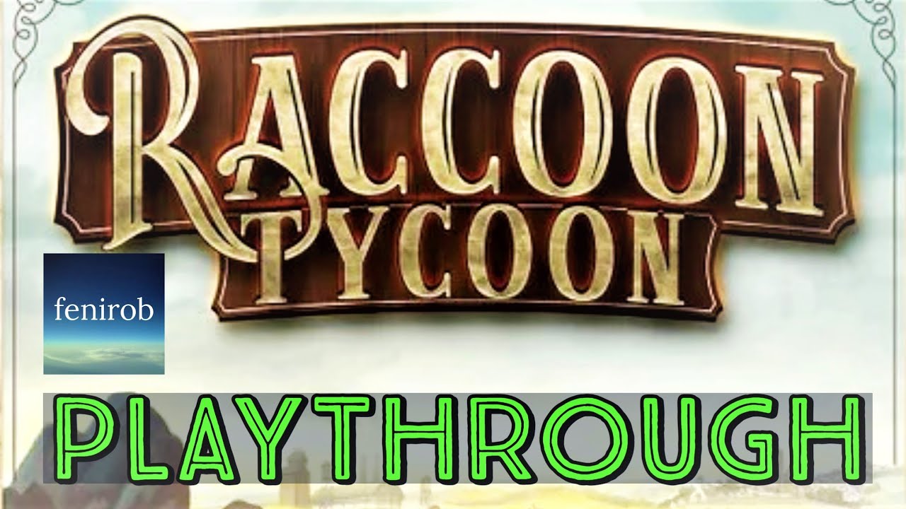 Raccoon Tycoon Board Game | Playthrough - YouTube