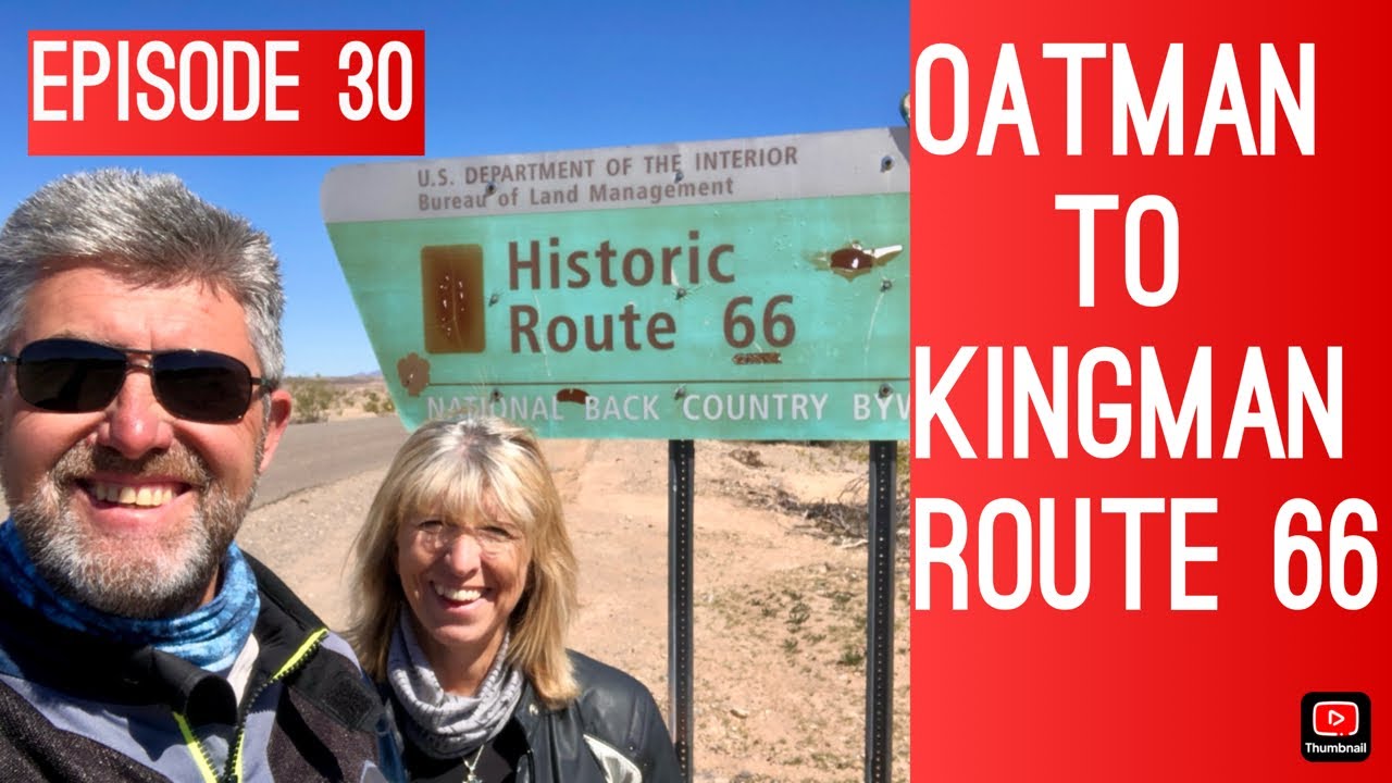 Oatman to Kingman Motorcycle Ride on Historic ROUTE 66 ...