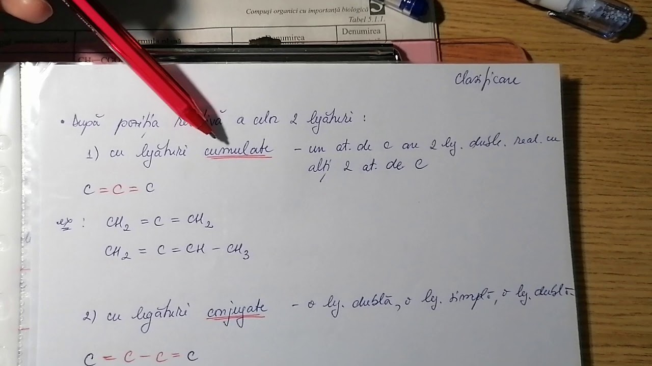 Admitere medicina - chimie organica - Alcadiene part 2 - denumire si ...