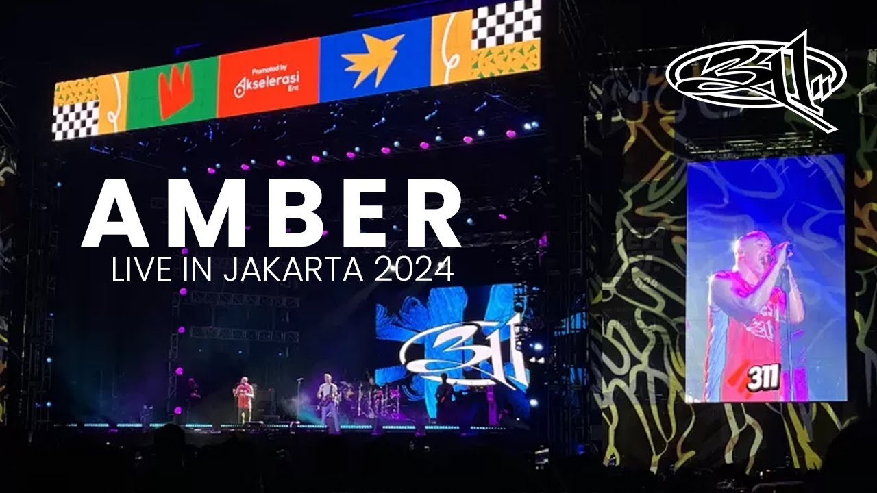 311 - Amber - Live in Jakarta 2024 - YouTube