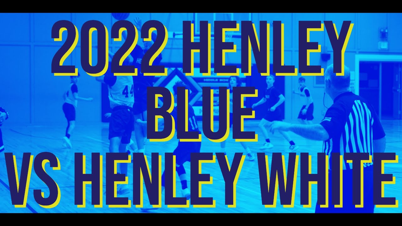 2022 Henley Blue 8th Grade vs Henley White - YouTube