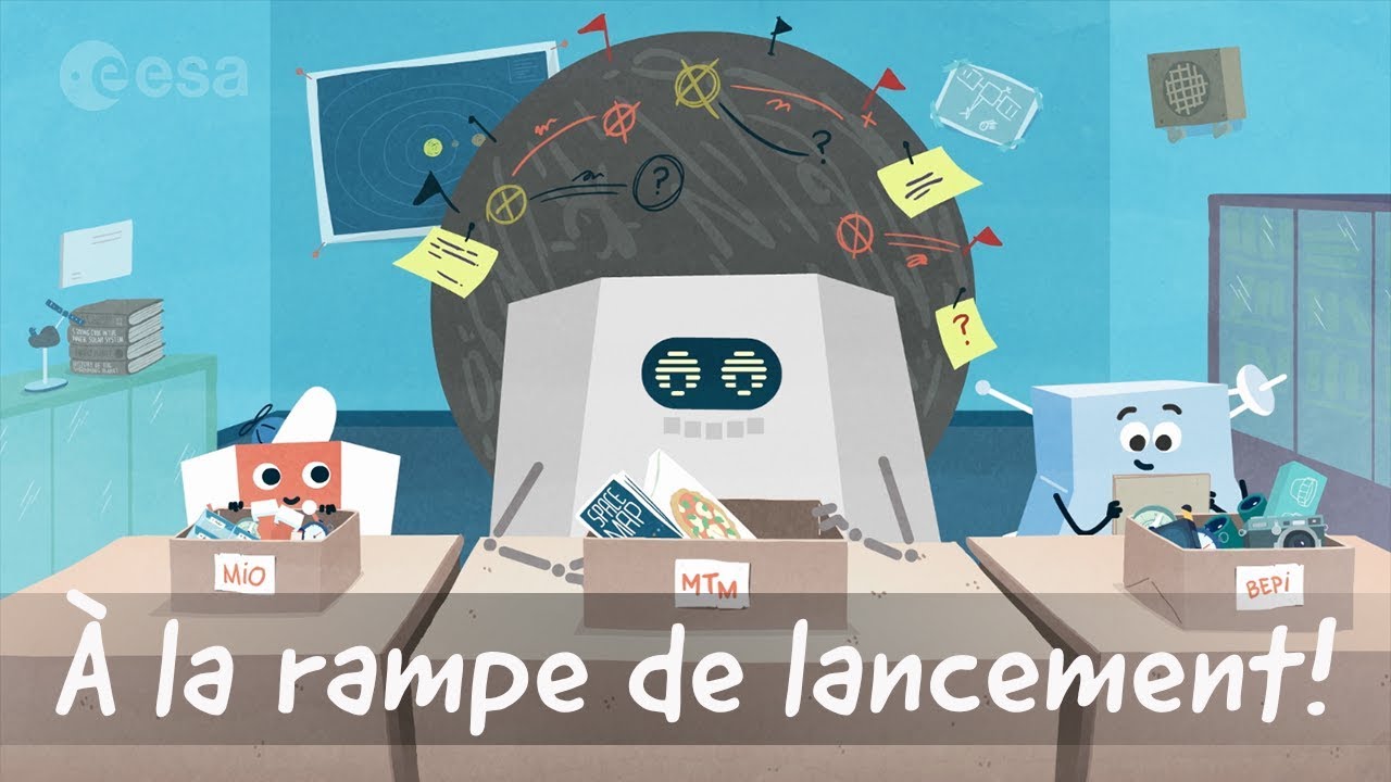 Les aventures épiques de BepiColombo | Partie 1: à la rampe de ...