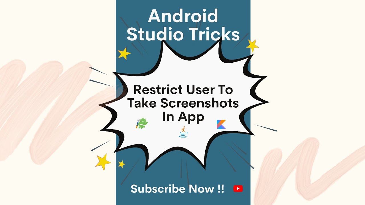 Android studio tricks | How to restrict user to take screenshot in app ...