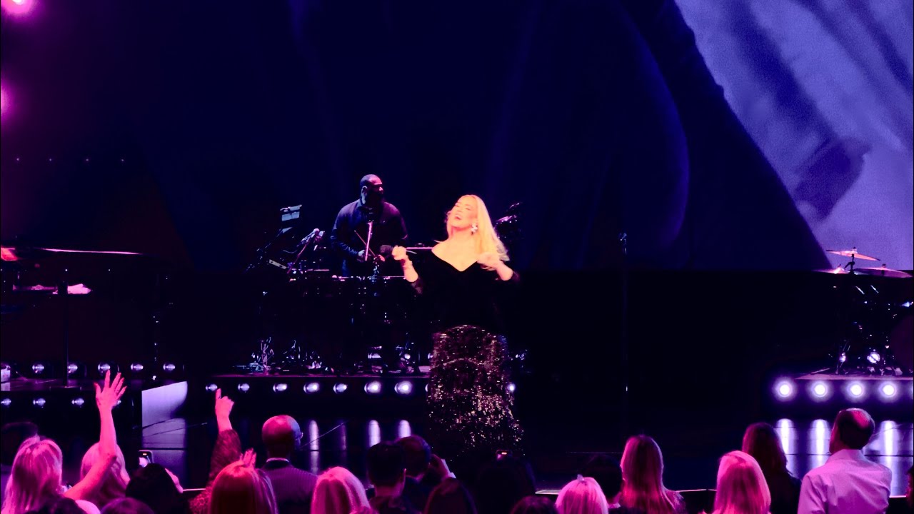 Weekends With Adele on February 24 Las Vegas - Hello - Easy On Me - YouTube