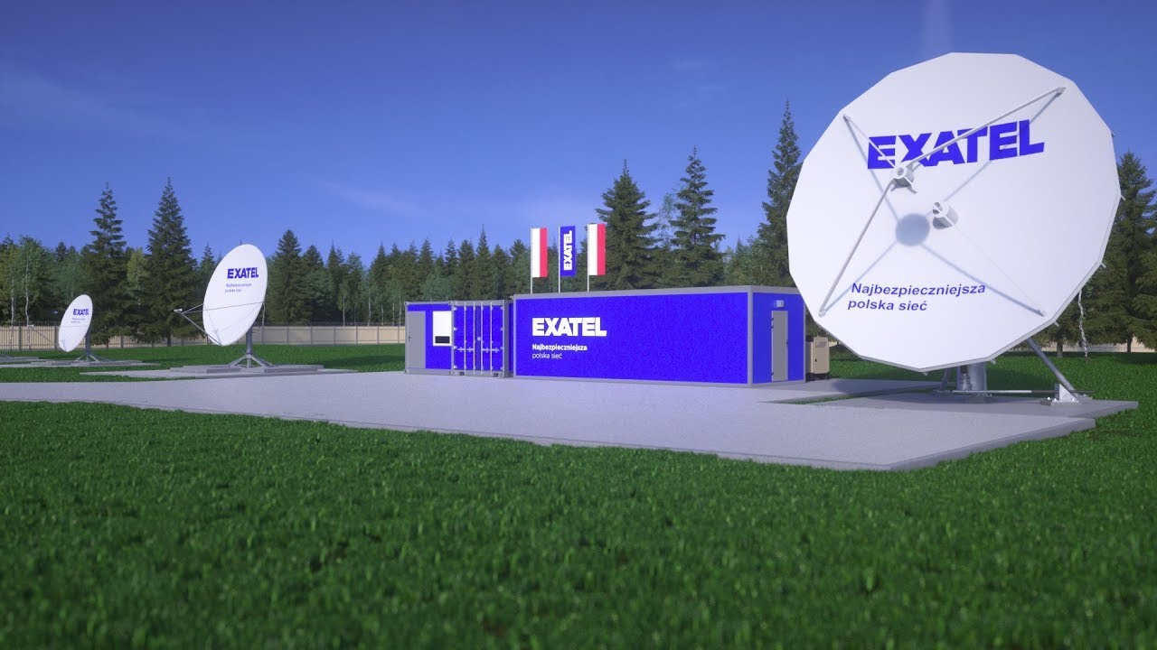 Teleport Satelitarny EXATEL - YouTube