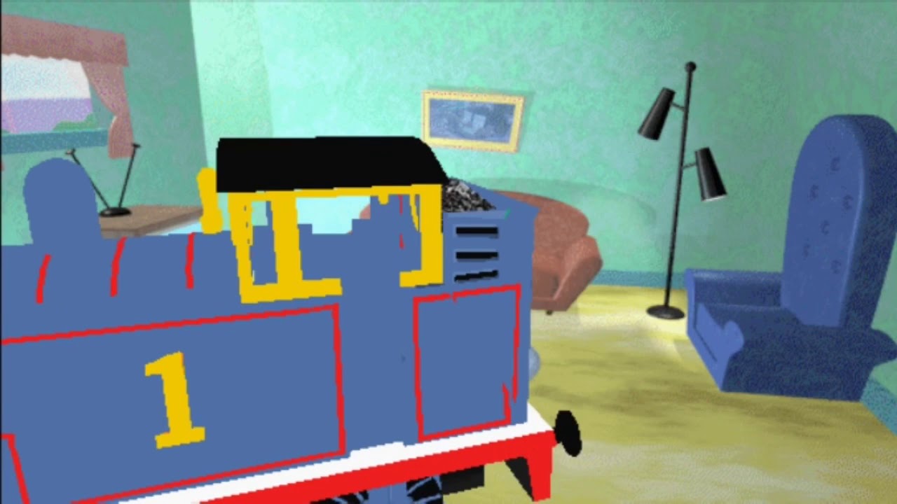 3d movie maker test thomas the tank engine - YouTube