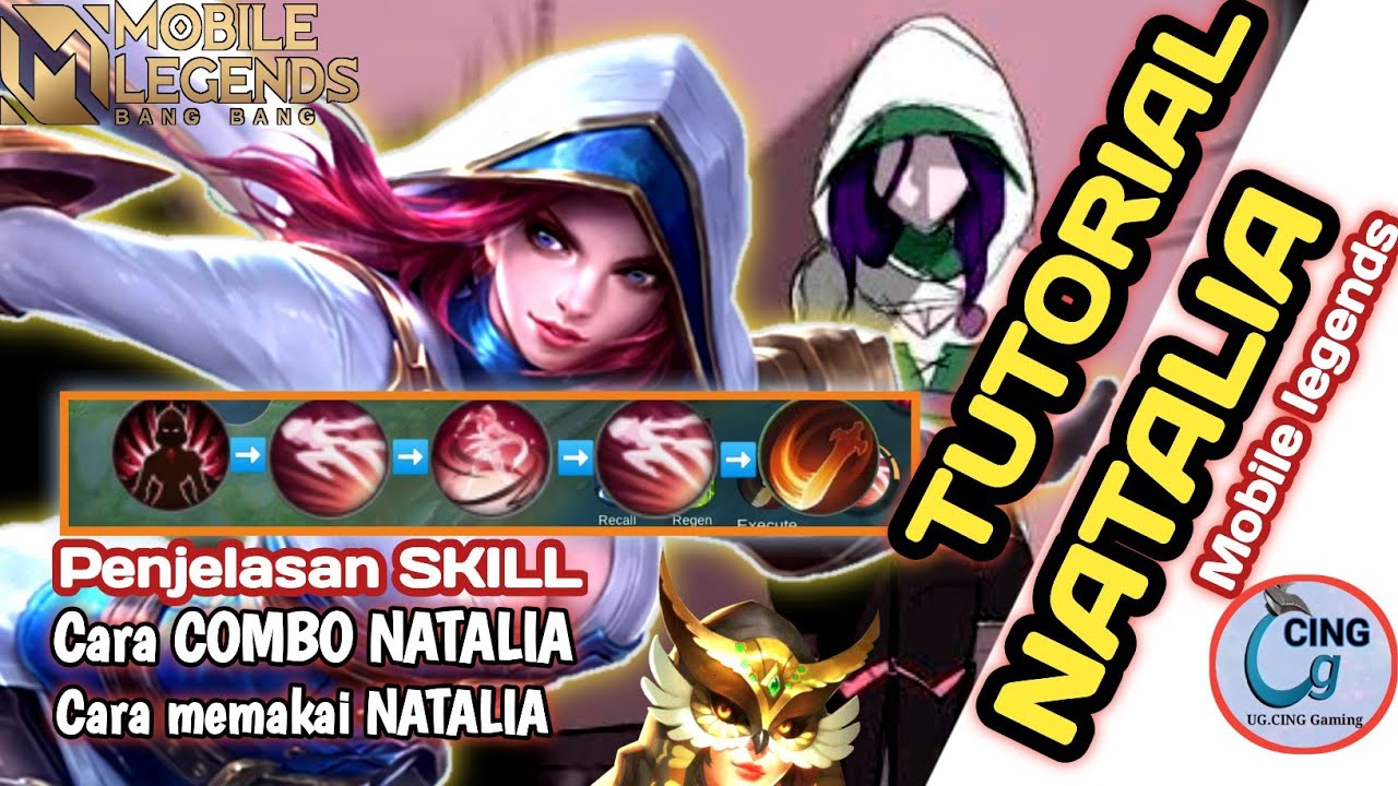 Tutorial dan cara combo Natalia terbaru Mobile legends - YouTube