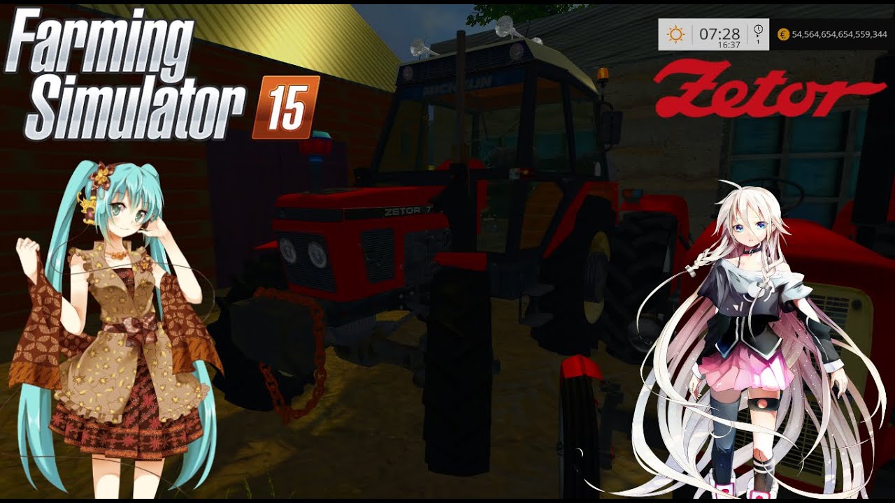 FS 15 Ja Robiłem Dobry Mod Zetora 7745 4WD UR1 Wersji Tur i Konsola ...