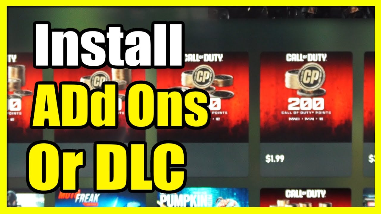 How to Install DLC or Add Ons for games on Xbox Series X (Fast Tutorial ...