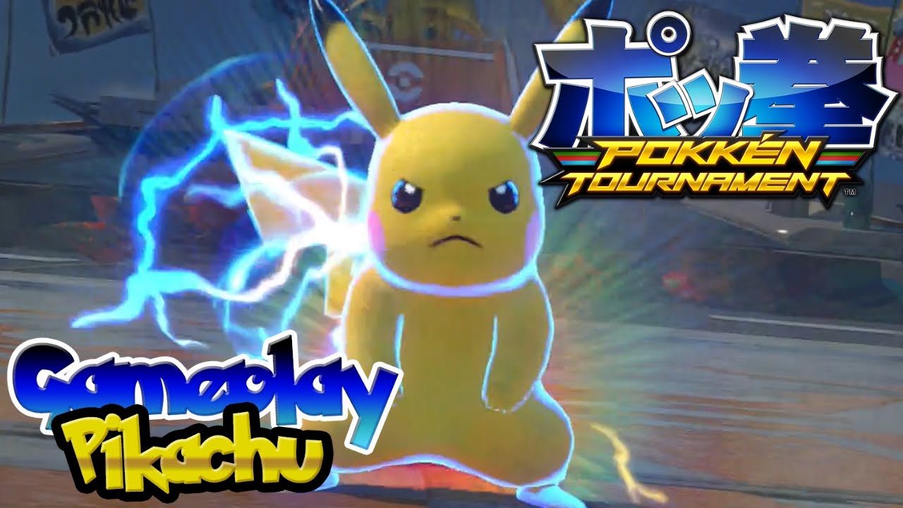 Pokkén Tournament : Pikachu Gameplay FR HD - Électrique mais trop ...