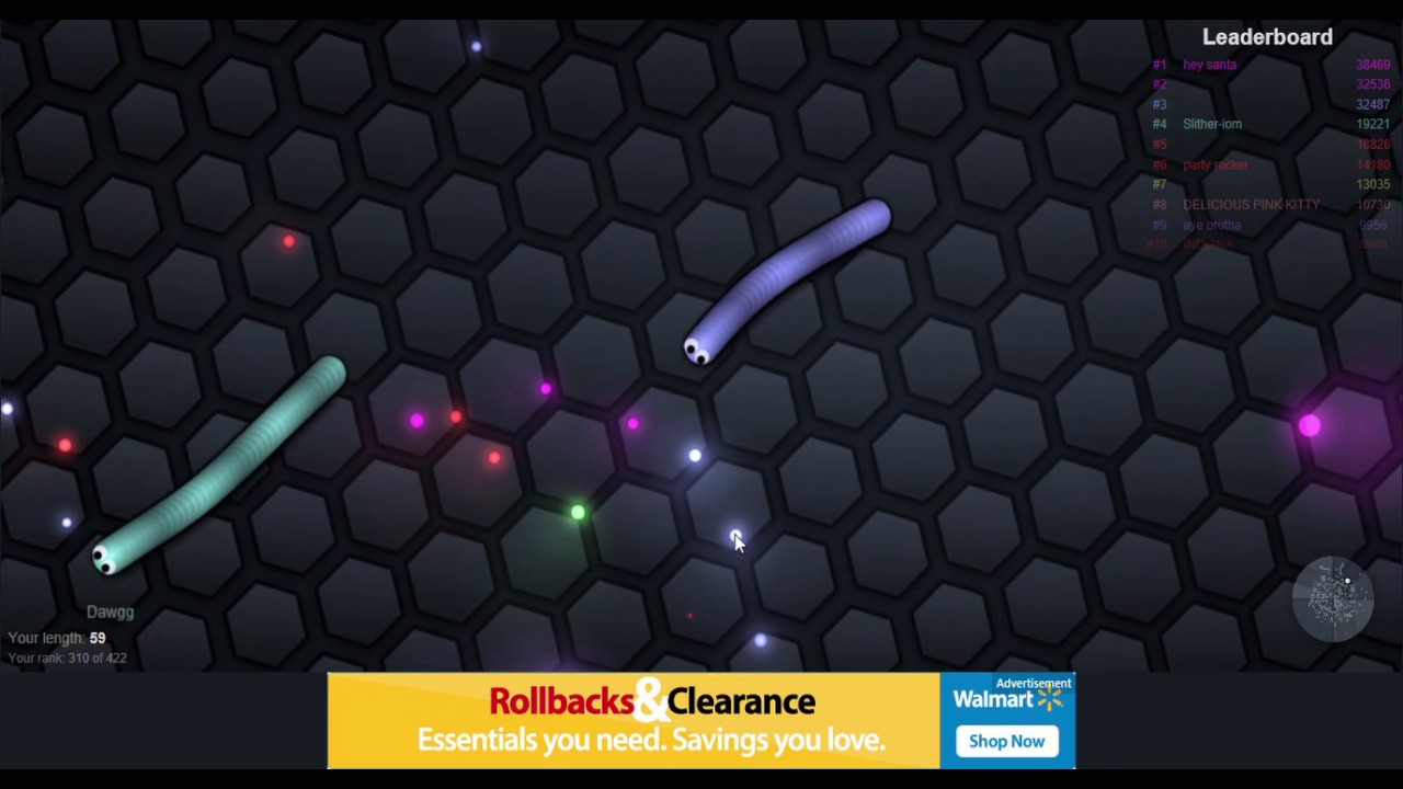 slither.io multiplayer online!!! - YouTube