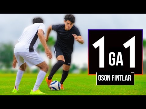 1ga1 ALDASH UCHUN 10ta OSON va CHIROYLI FINTLAR / futbol fintlari o'rganish
