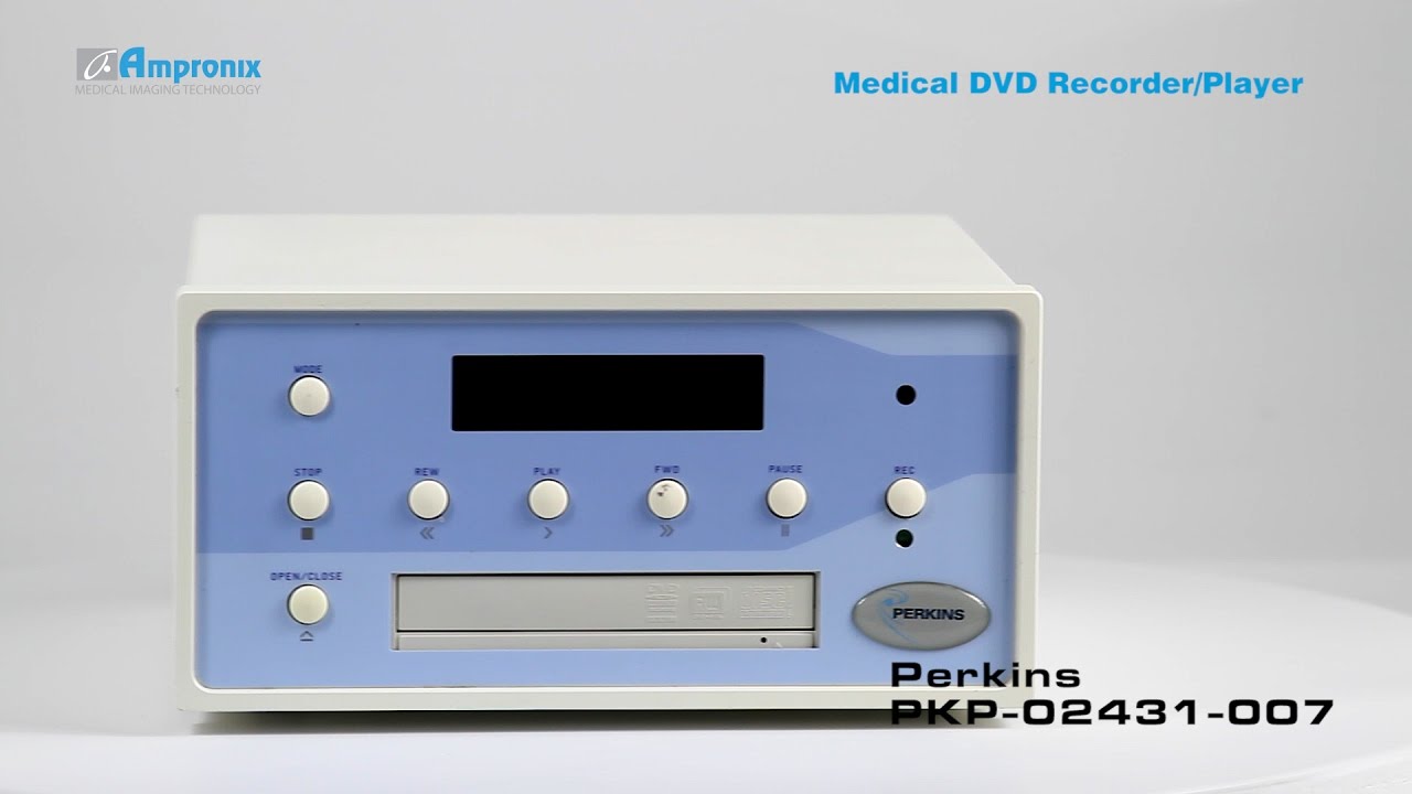 Perkins MDVDR-100 PKP-02431-007 PKP02431007 (PKP-02431-007) Medical DVD ...