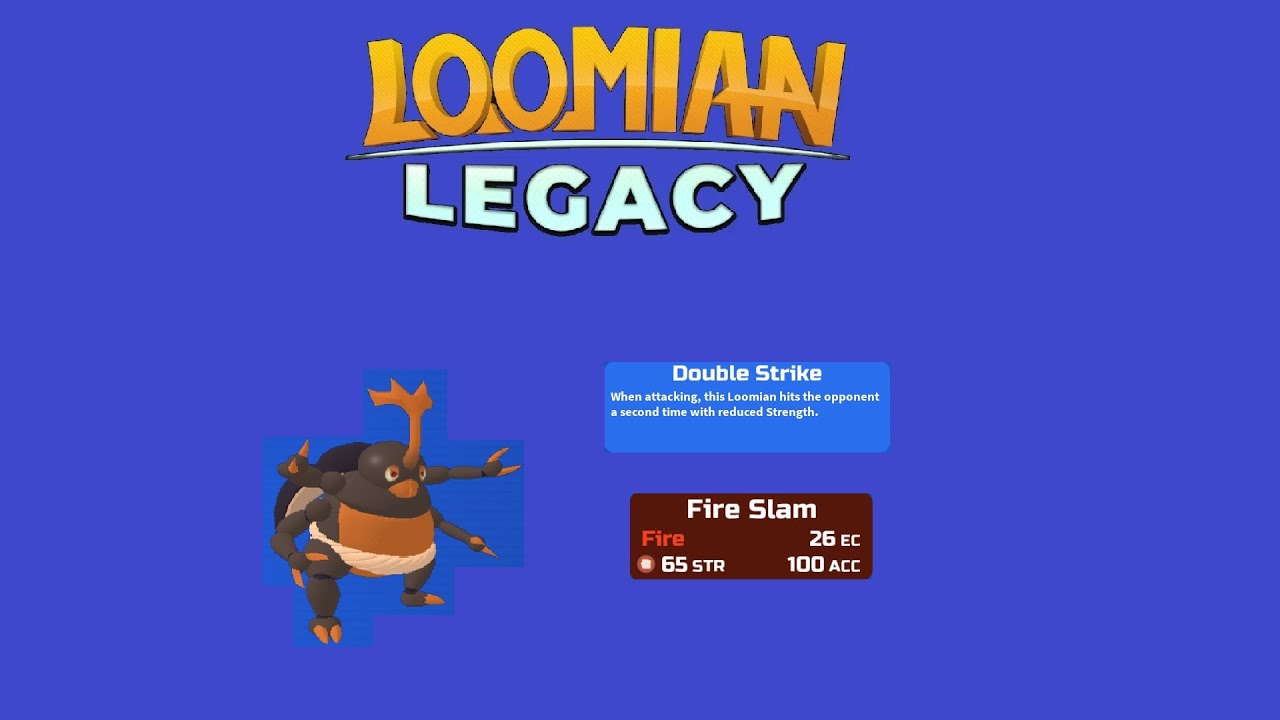 Fire Slam Sumobito is Very Lit. Loomian Legacy PVP. - YouTube