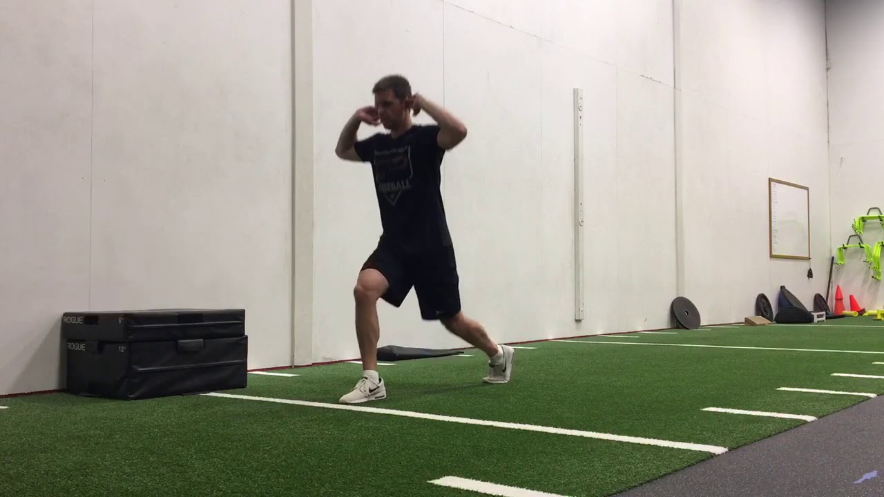 Eccentric Split Squat - YouTube
