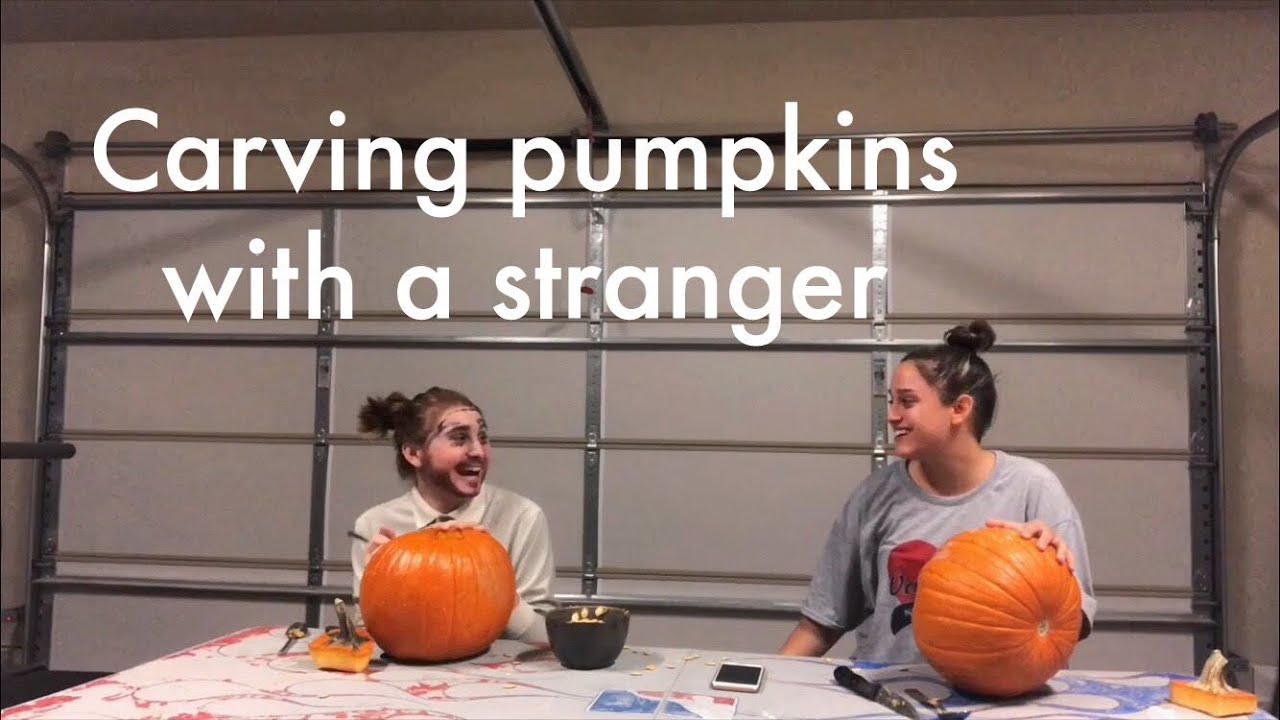 Carving pumpkins with a stranger feat. Post Malone - YouTube