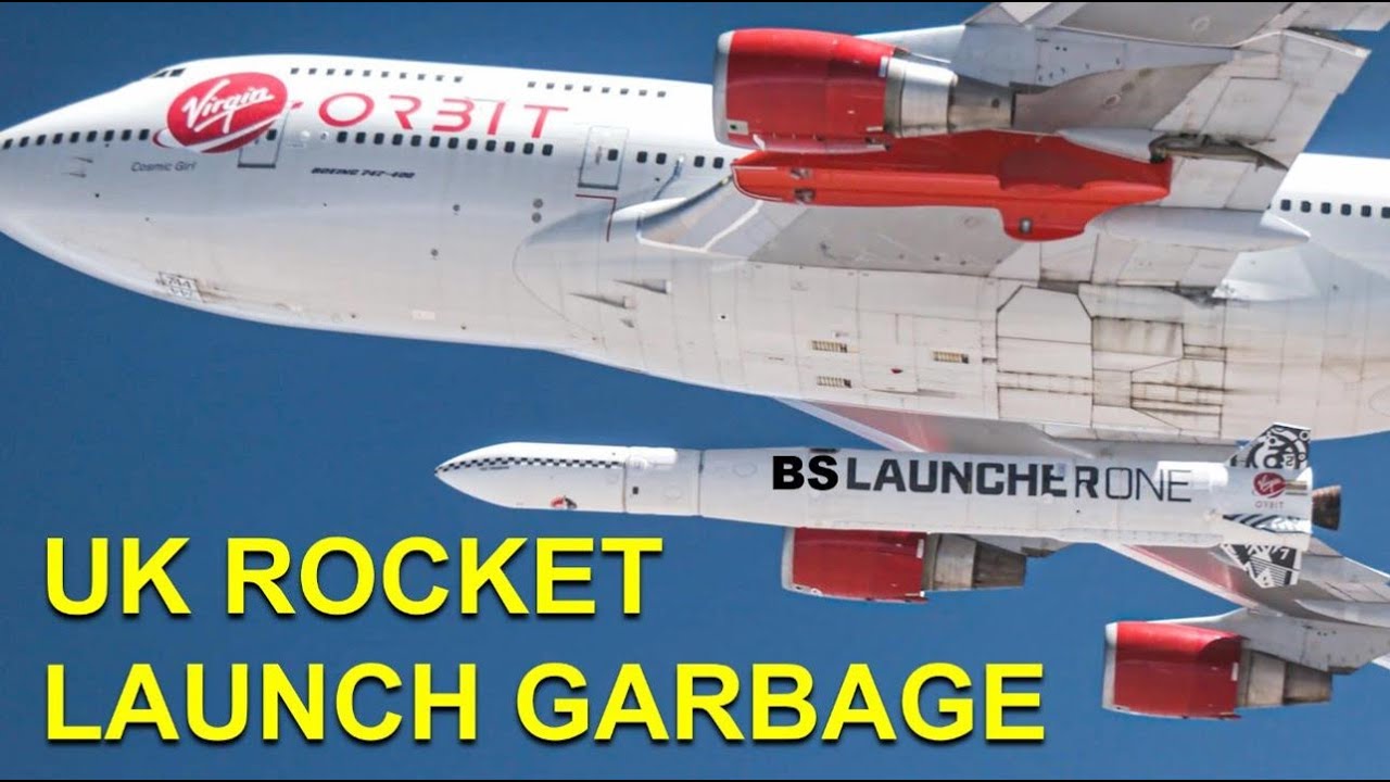 Virgin Orbit UK Space Rocket Launch Coded Nonsense - YouTube