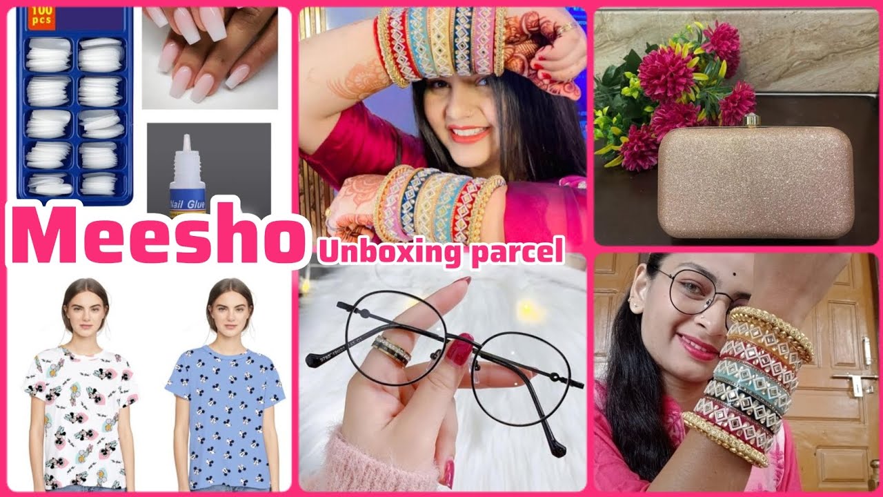 😱MEESHO ,PURPLE & GLOWROAD UNBOXING PARSAL🤩🥳#youtubeshorts #viral # ...