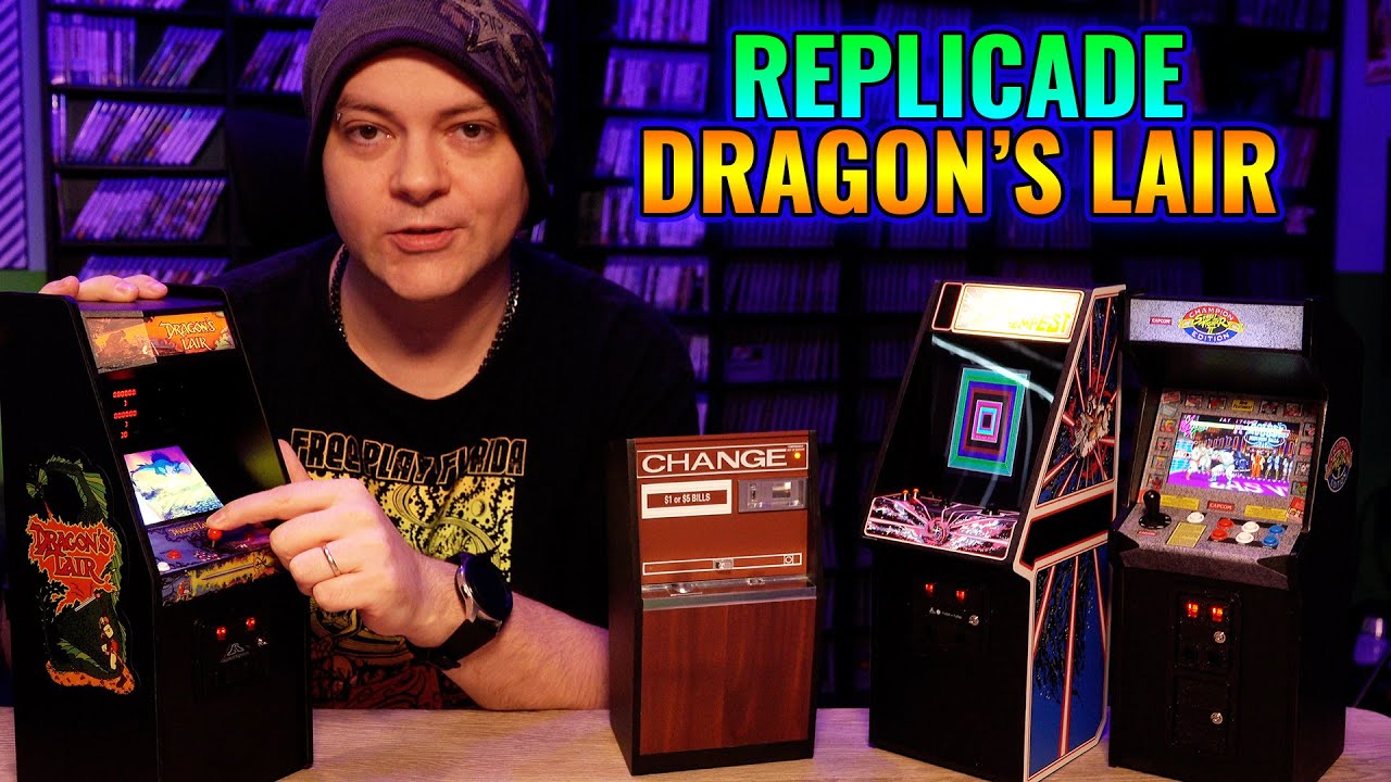My thoughts on the Dragon's Lair Replicade Mini Arcade Machine from New ...