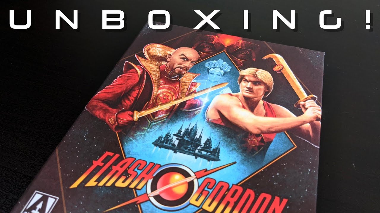 Flash Gordon Limited Edition 4K Blu-ray Unboxing - YouTube