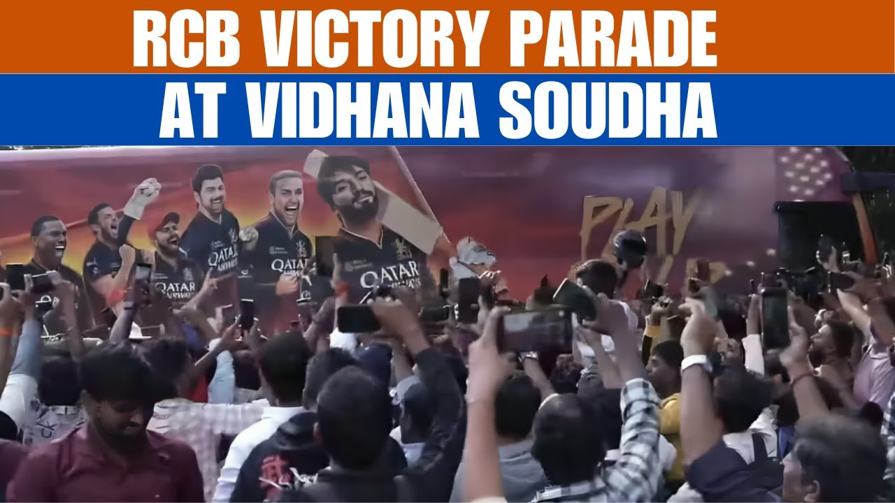 IPL 2025 | Royal Challengers Bengaluru Team Receives Grand Welcome At ...