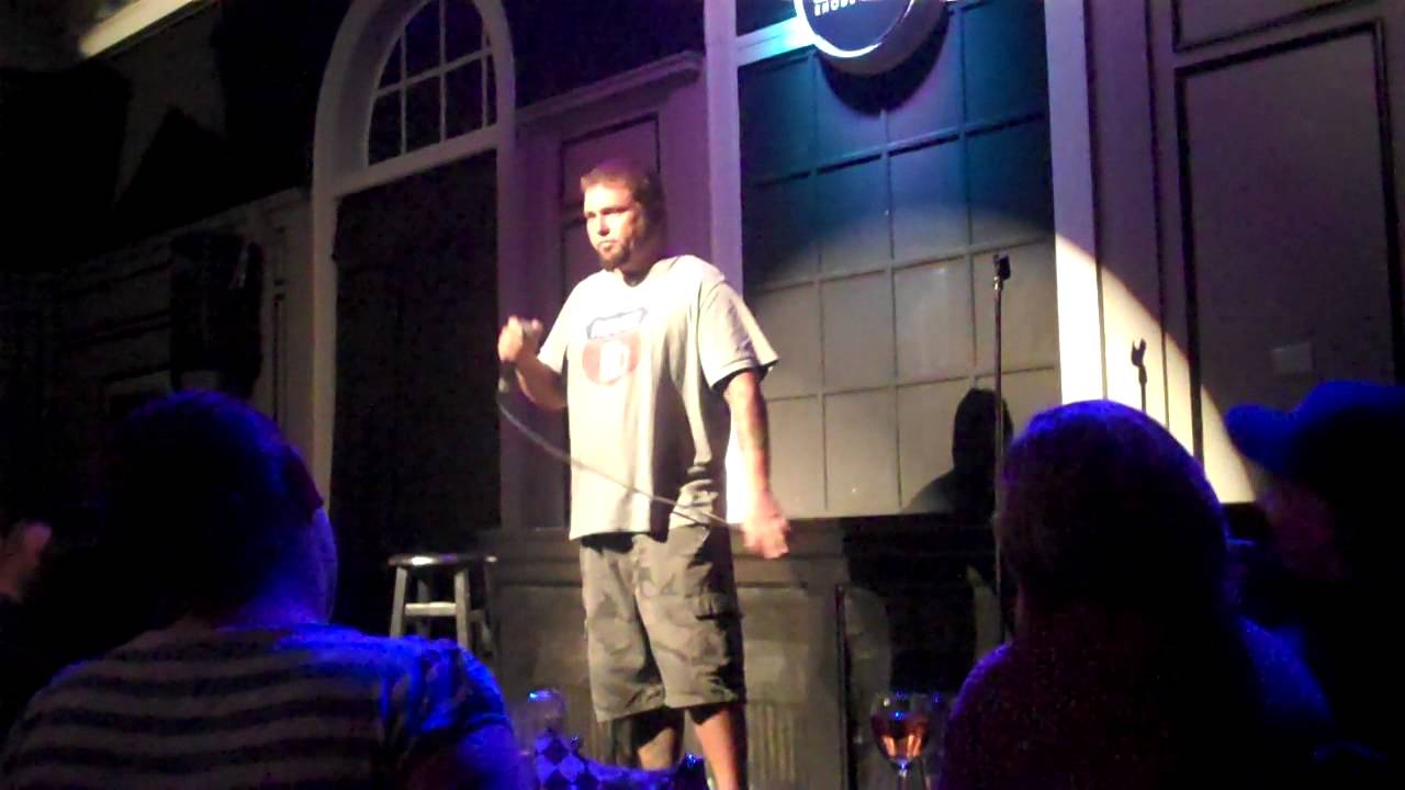 stuttering comedian like no other - YouTube