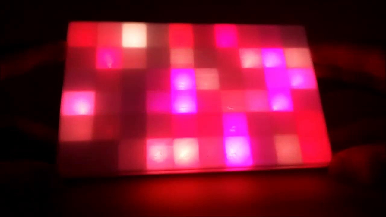 3D printed Led pixel box - YouTube