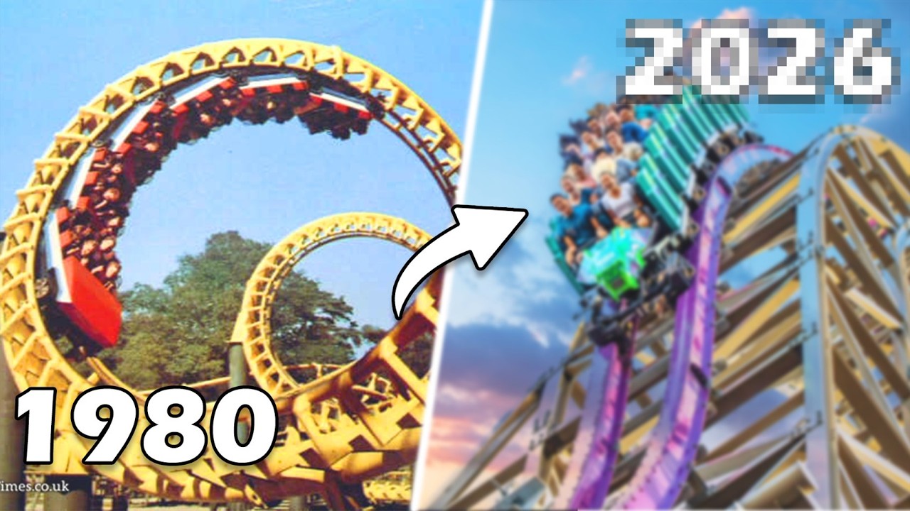 Alton Towers Roller Coasters Complete History (1980-2024) | Every Ride Explained - YouTube