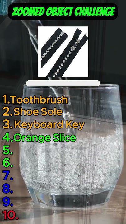 Guess the Object from Zoomed-In Clues 🔍 - YouTube