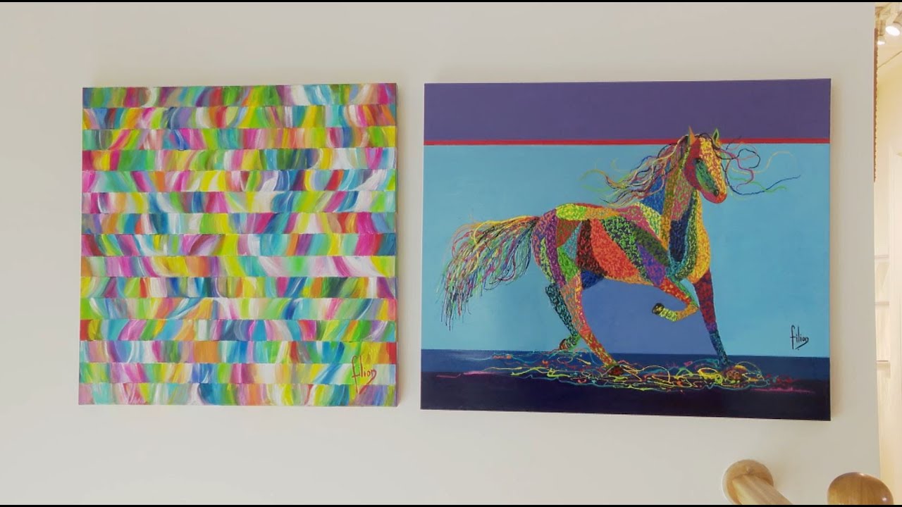 L'artiste Denise Filion reçoit un prix international - YouTube