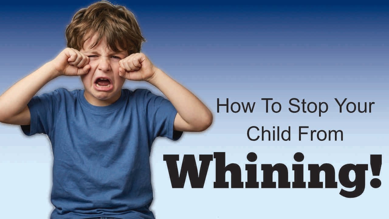 How To Stop Your Child From Whining Podcasting Moms - YouTube