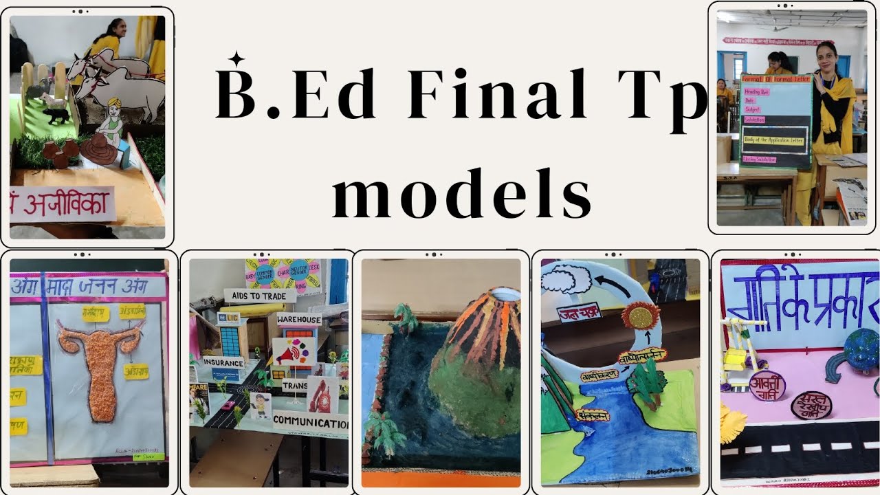 B.Ed Final TP #teachingpractice #models - YouTube