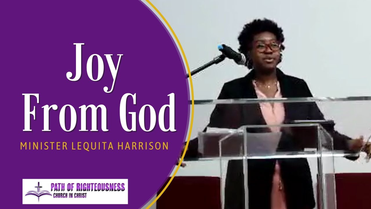 Joy From God | Minister LeQuita Harrison | #jesuschrist # ...