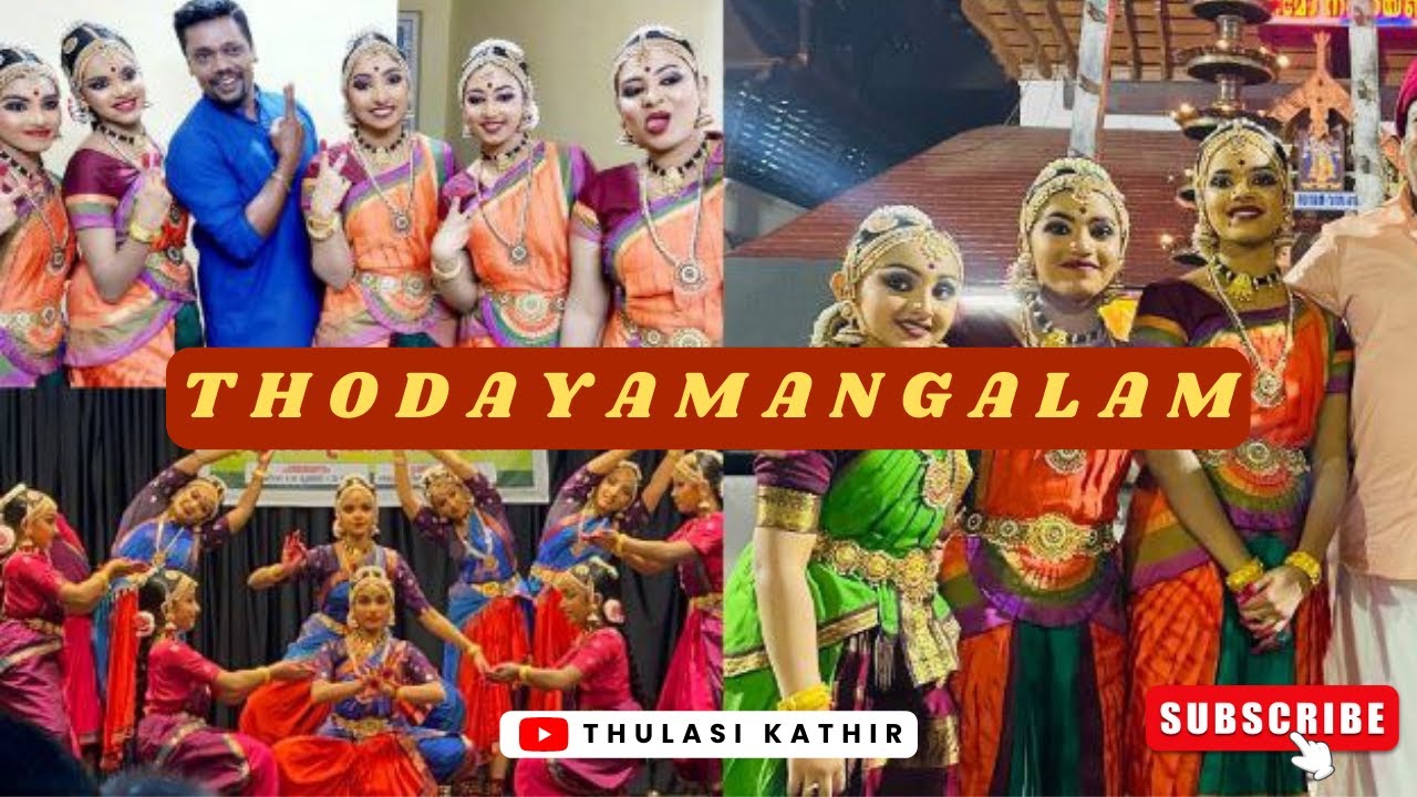 Thodayamangalam | Thulasi Kathir | Arhana Anil - YouTube