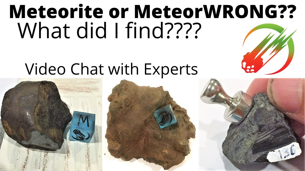 Did I Find a Meteorite? How to identify a REAL meteorite or meteorWRONG ...