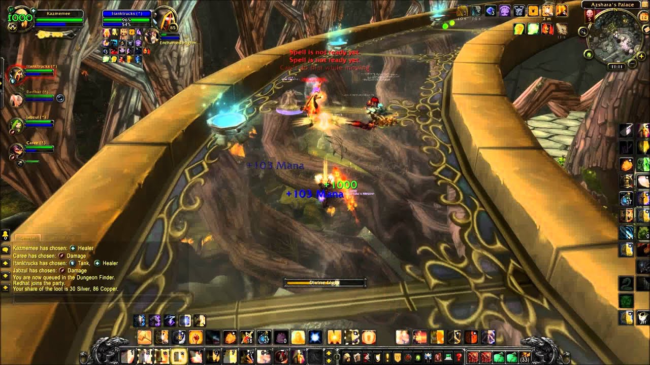 World Of Warcraft Cataclysm - Well Of Eternity Heroic (4.3 PTR) - YouTube