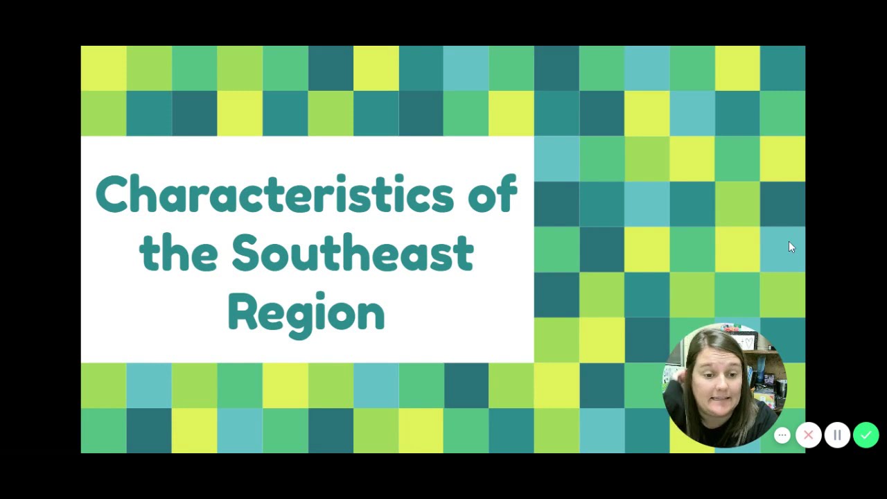 Characteristics of the Southeast Region Lesson - YouTube