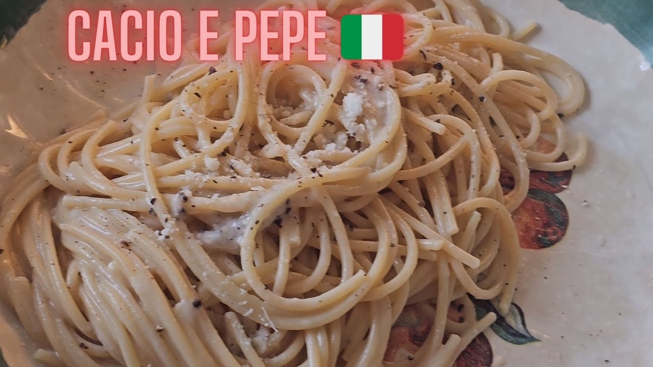 How To Make The Cacio E Pepe that Will Teach You How to Backflip - YouTube