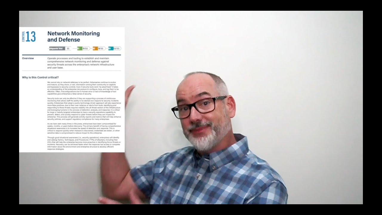 CIS Critical Security Controls Version 8 - Control 13: Network ...