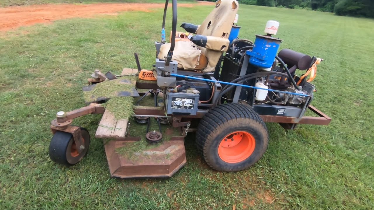Maintaining My Custom Built Diesel Zero Turn Before Tackling 2.4 Acres ...