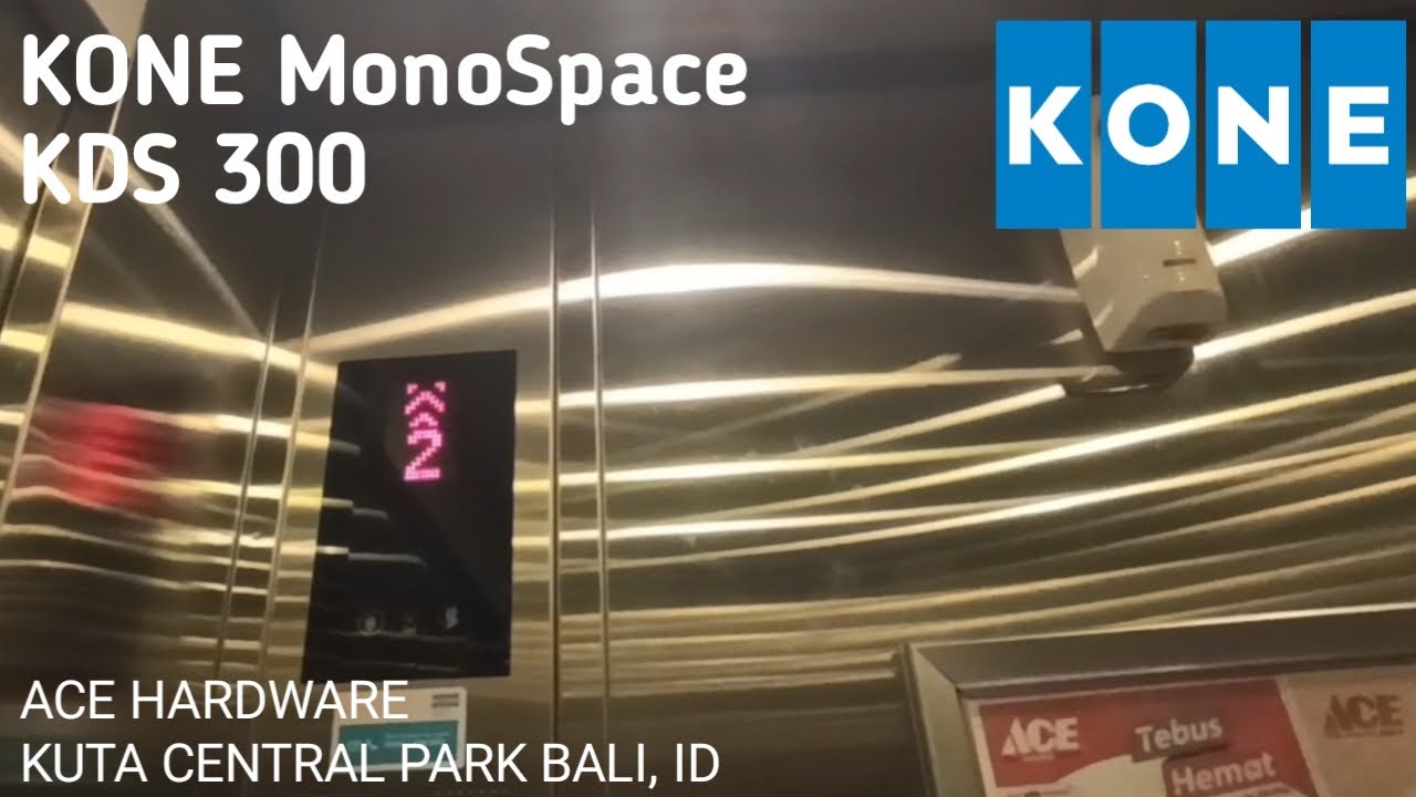 Kone MonoSpace KDS 300 MRL Traction Elevator - Ace Hardware Kuta ...