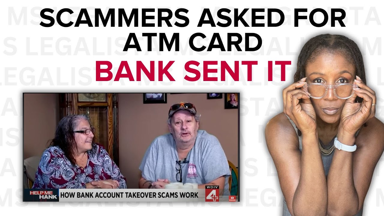 COMPLETE BANK ACCOUNT TAKEOVER After Bank Overnighted ATM Card to ...