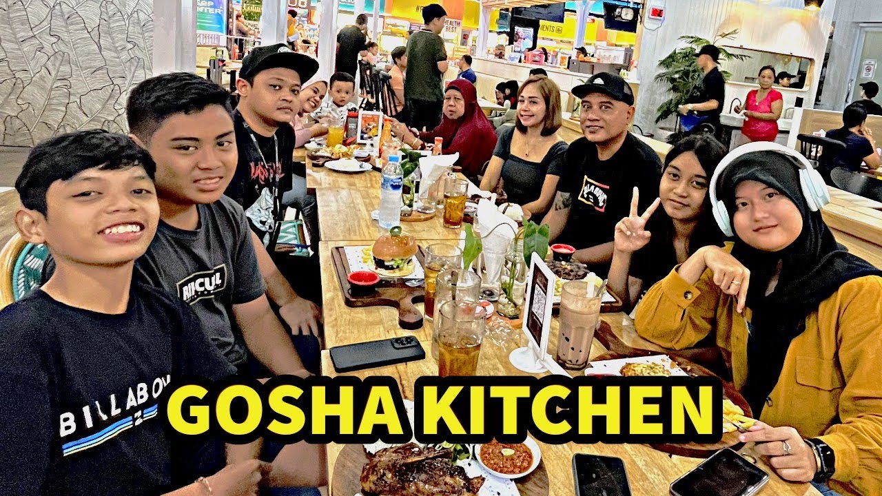 Gosha Kitchen | Hari Sabtu Pertama Di Tahun 2024 - YouTube